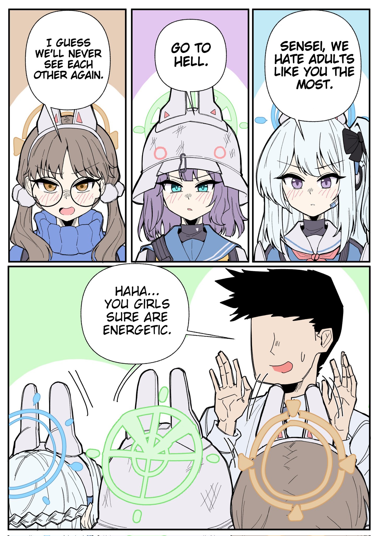 Sensei and the bodybuildert Squad