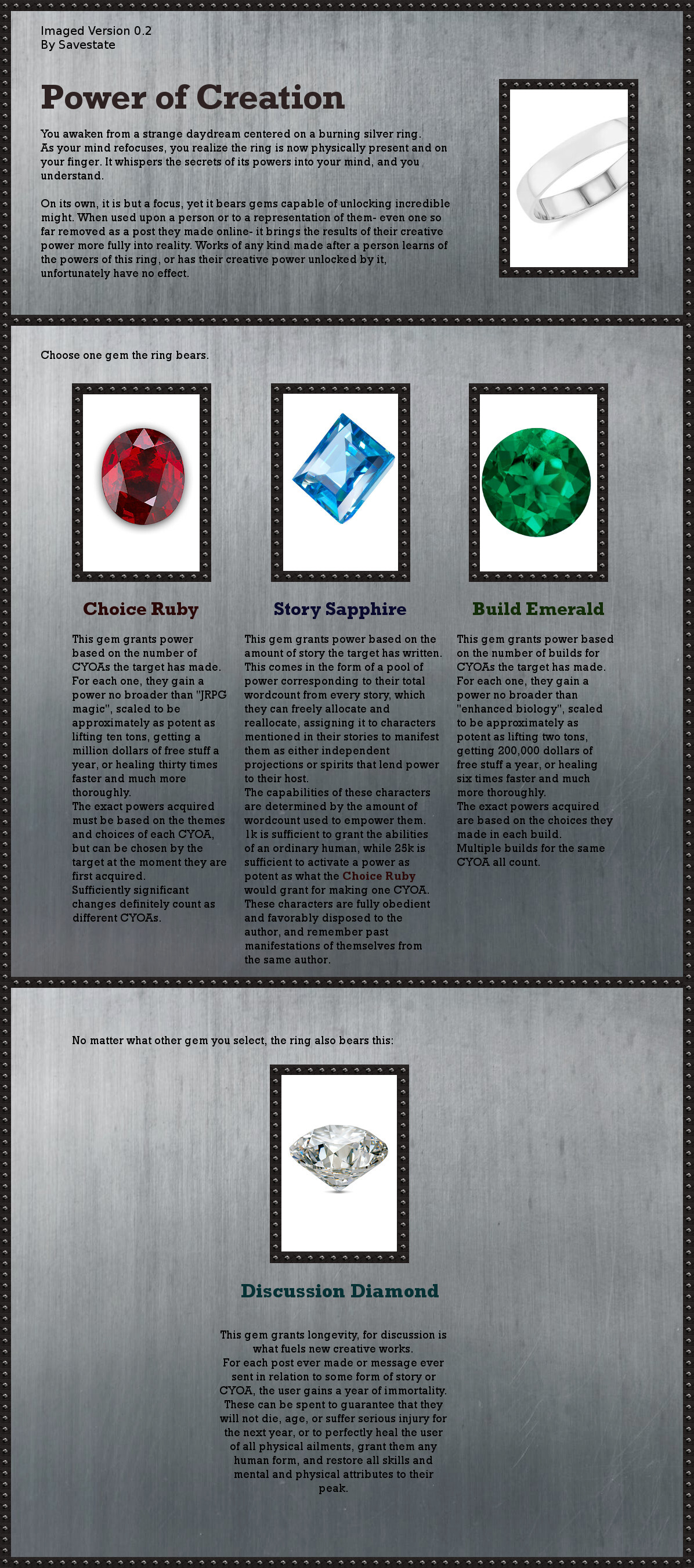 cyoa: cyoa: Create Your Own Adventures!