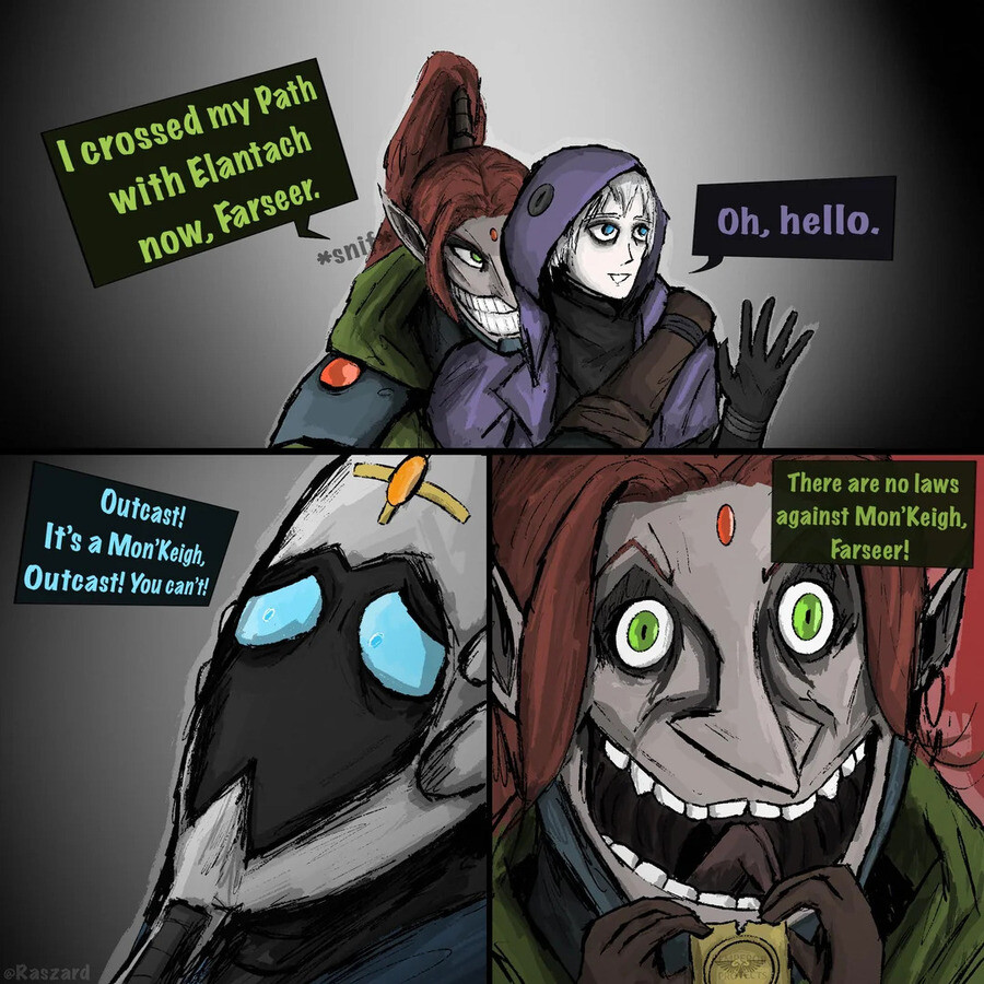Eldrad doesn't want you to now but Mon'keigh are free